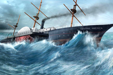 Tommy Thompson và 21 tấn vàng trên tàu SS Central America - Báo Công an ...